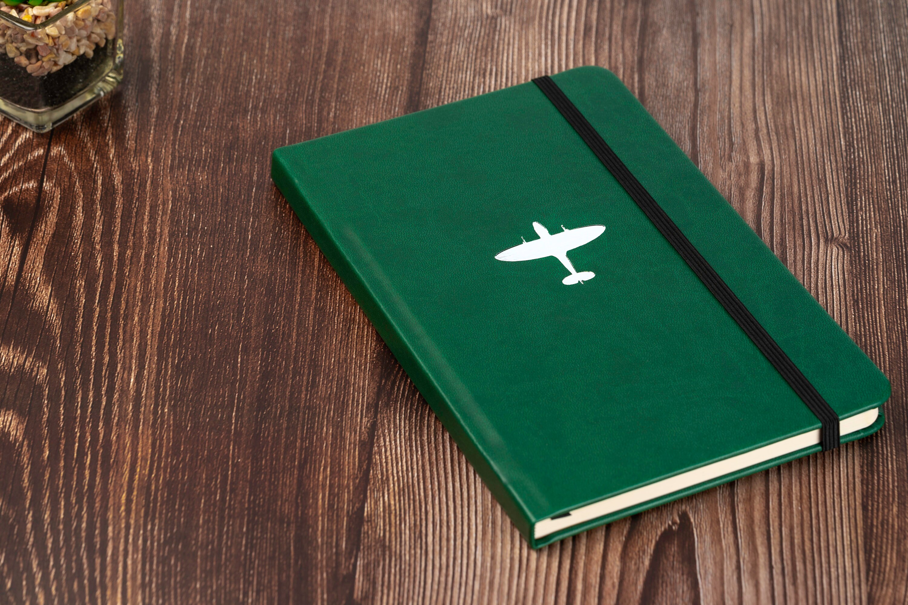 Spitfire Journal Aviation Notebook Personalised Aviation - Etsy UK