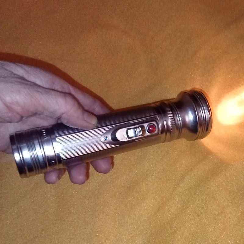 Antique Flashlight Lamp - Etsy