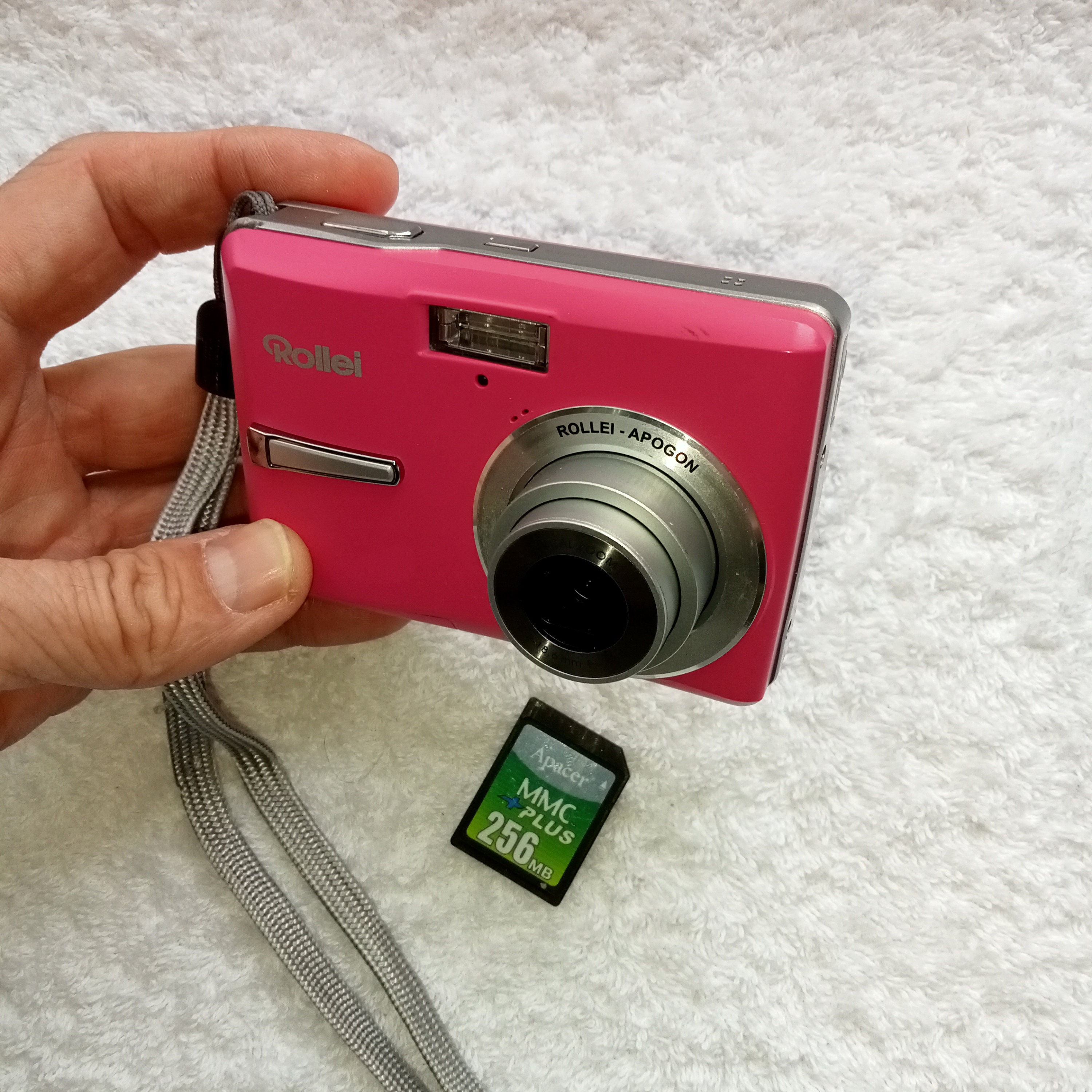 Working Pink Rollei Compactline111 Digital Camera, Vintage Stylish ...