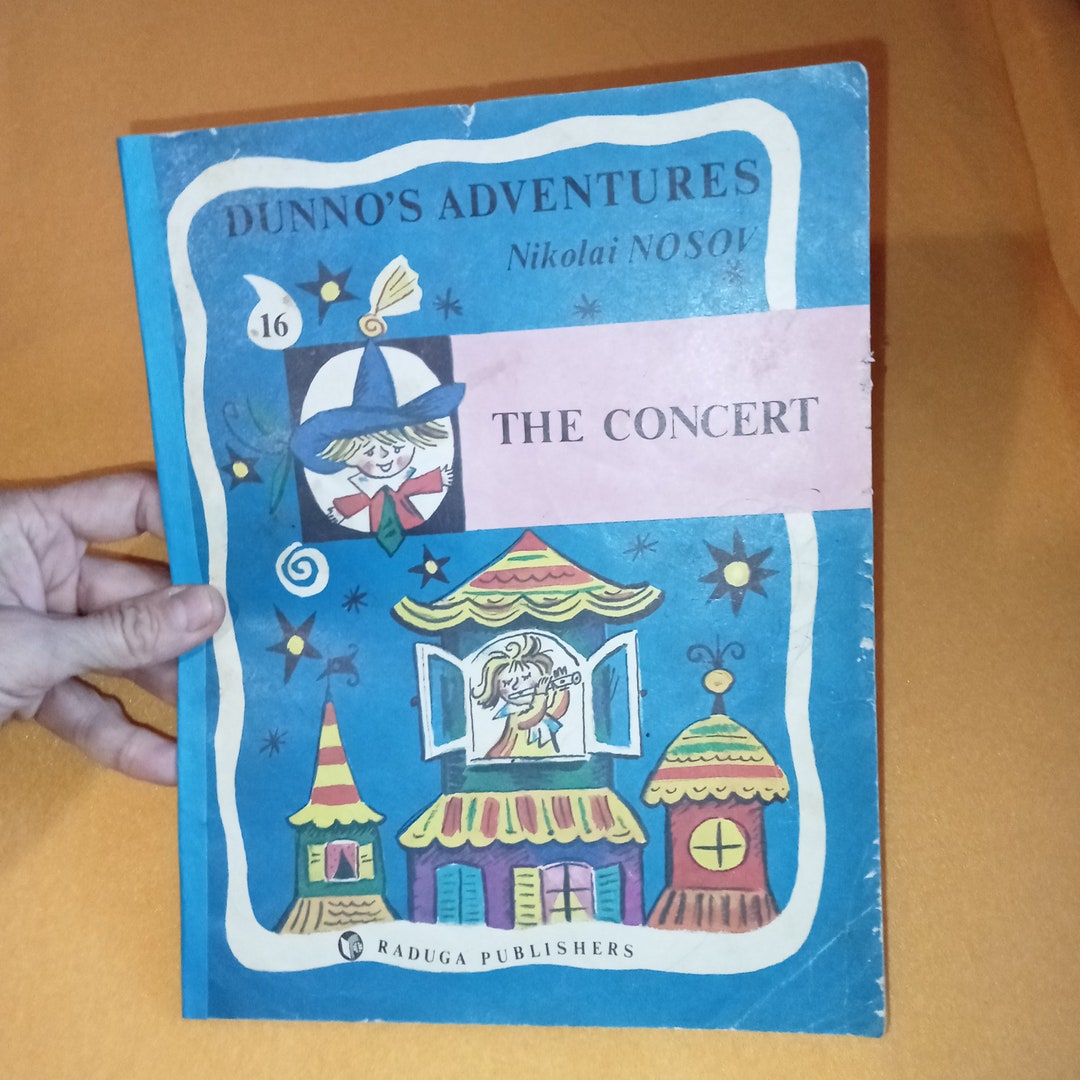 Soviet Children's Book. in English. Dunnos Adventures Nikolai Nosov ...