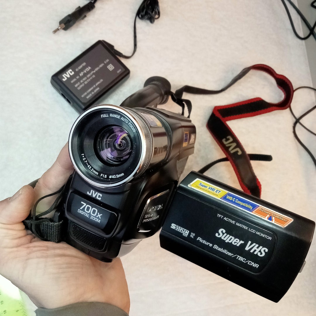 Video Camera JVC GR-SXM190AS, Super VHS-C, Black, Working Condition ...