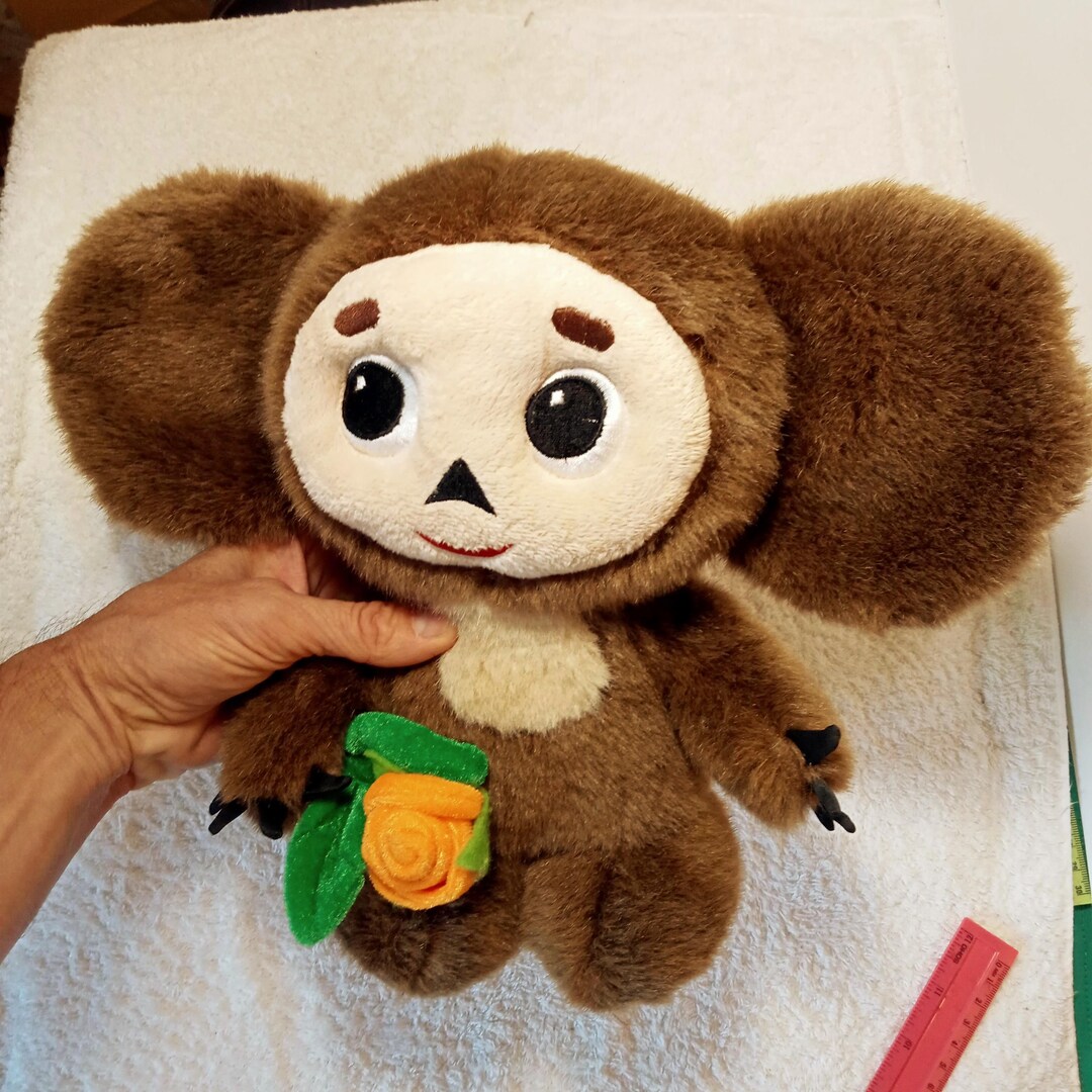 Soviet Big,cheburashka,27cm,vintage Cheburashka,plush Character,vintage ...