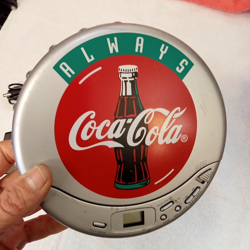 Working Vintage CD Player, Portable Retro CD Player, Compact ...