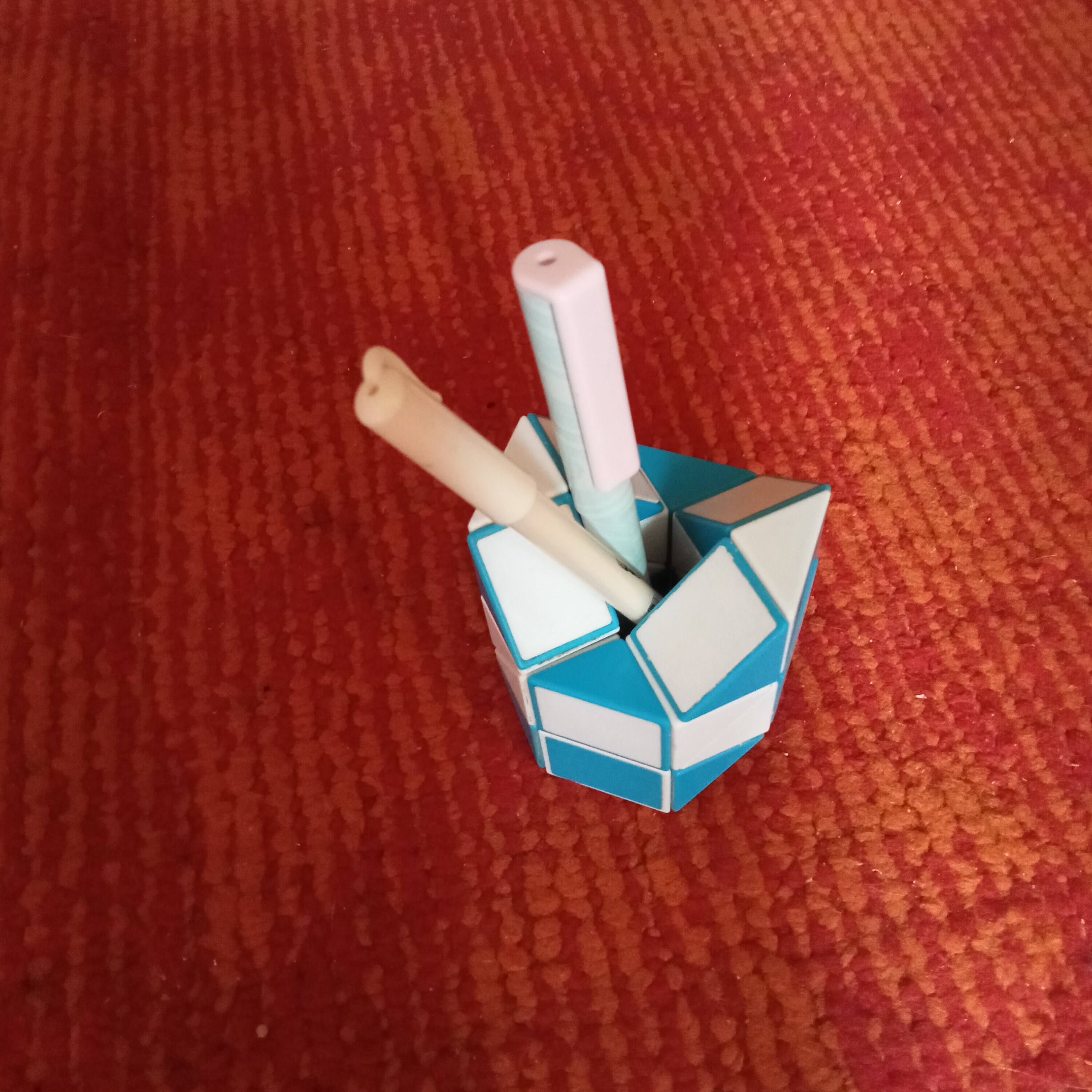 Puzzle Soviet Snake , Vintage Snake Puzzle, Soviet Rubik Snake ...