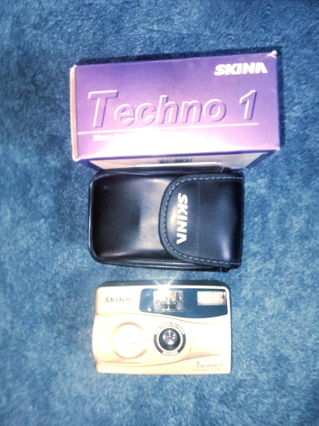 Working Vintage Film Camera for Beginners Skina Techno 1 Auto Focus ...