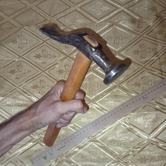 Soviet Boot Hammer.antique Hammer of the USSR With a Wooden - Etsy