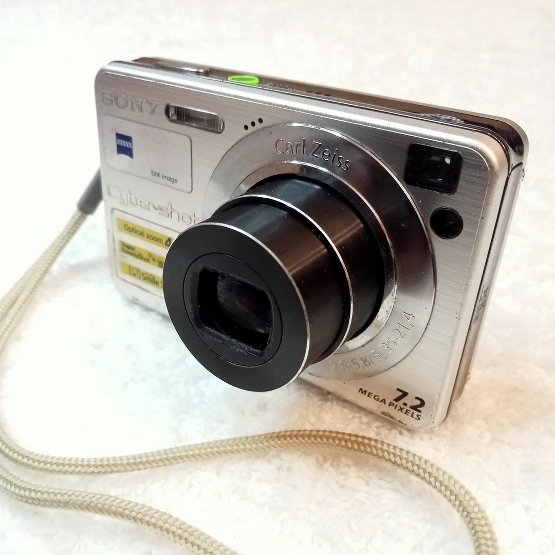 Sony Cybershot DSC-W120, Carl Zeiss Optics, Working Camera, 4x Zoom, 7. ...