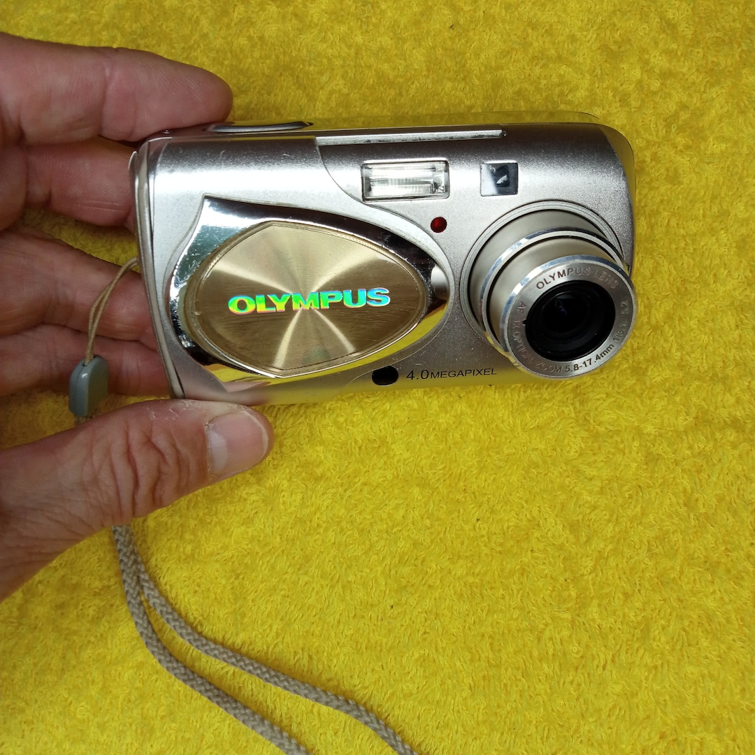 Working Olympus Mju-410 Digital Camera Olympus , Silver, 4 MP, 5.8-17 ...