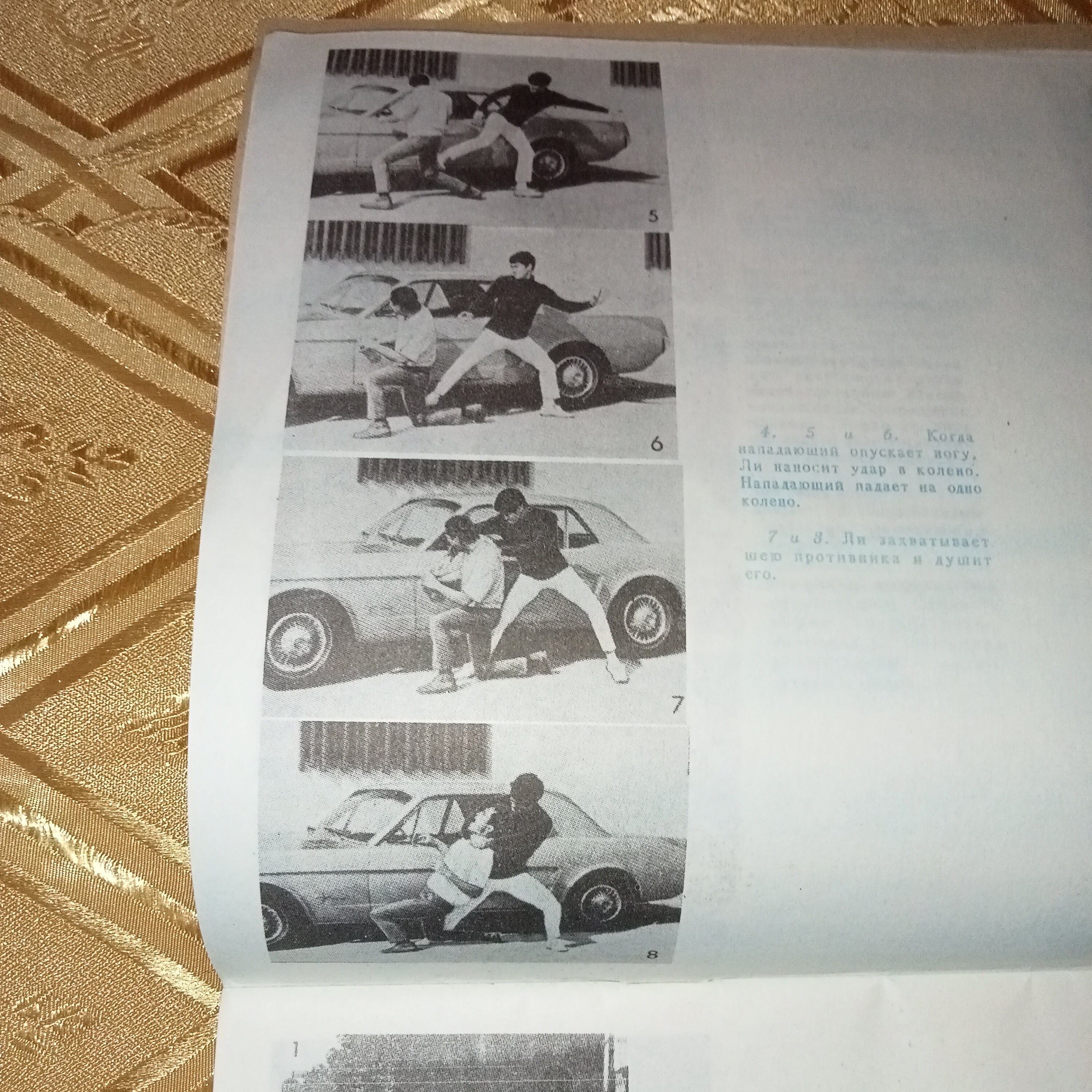 Soviet Book, Bruce Lee, Self-defense Technique. a 1990 Photos, Drawings ...