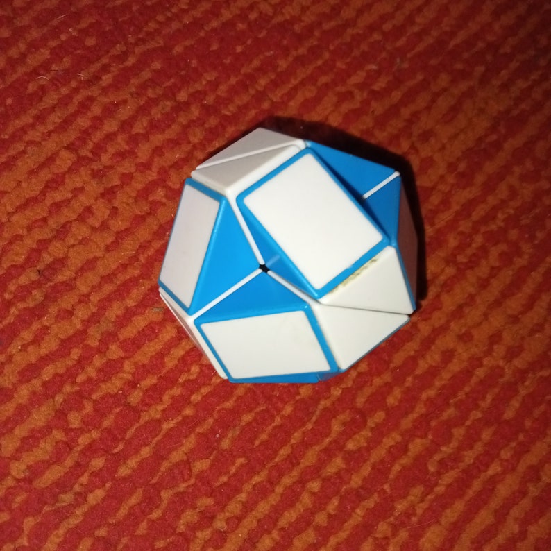 Puzzle Soviet Snake , Vintage Snake Puzzle, Soviet Rubik Snake ...