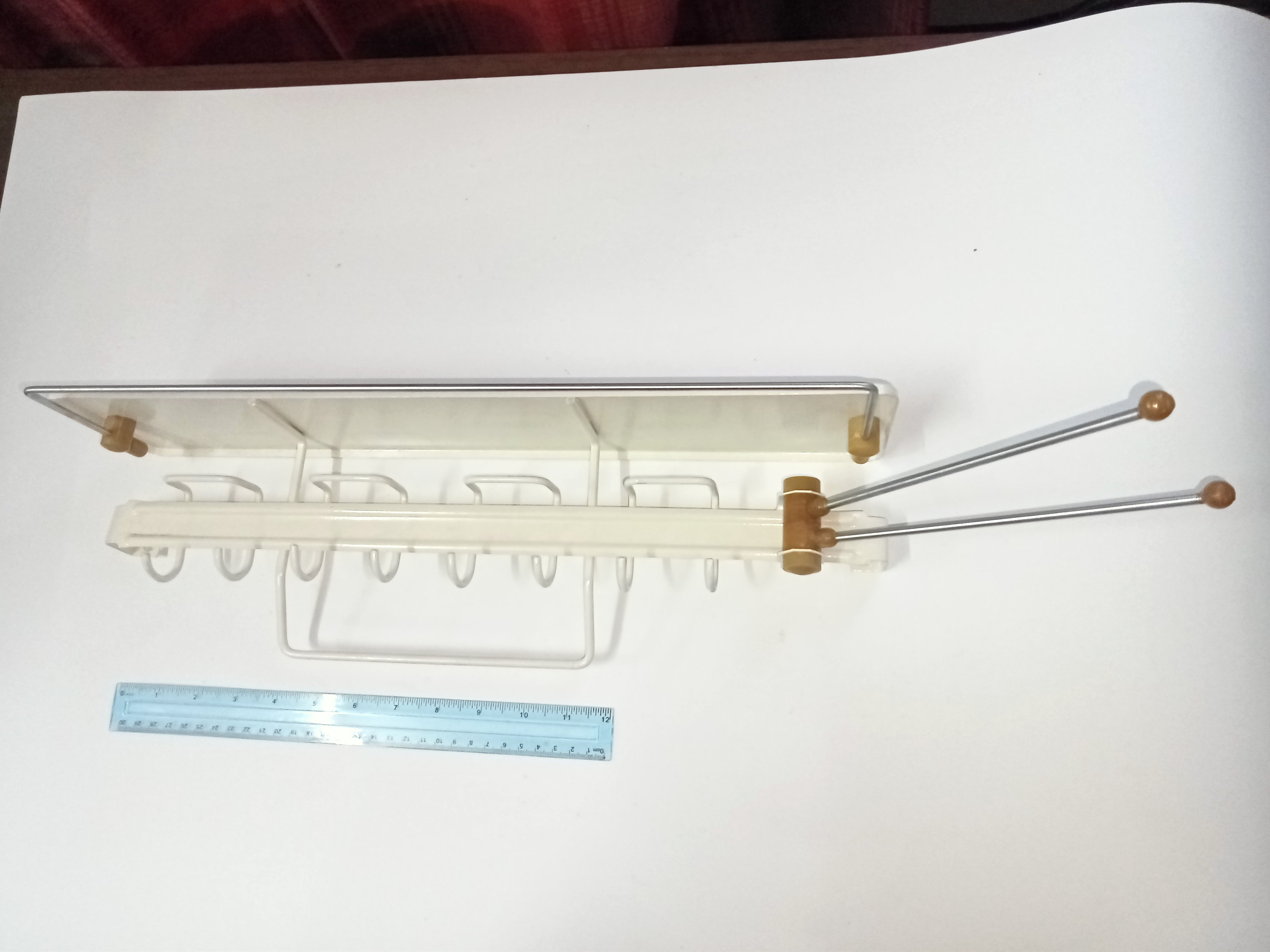 NOS Vintage Soviet Iron Shelf for a Bathroom.shelf in Two - Etsy