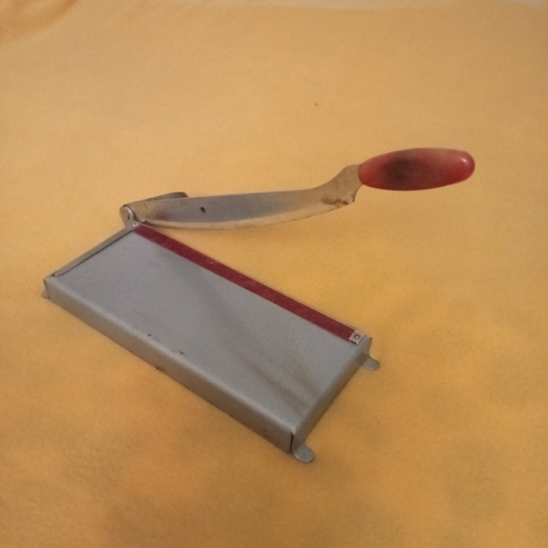 Vintage Soviet Manual Photo Cutter, Cutter for Paper Figures.vintage ...