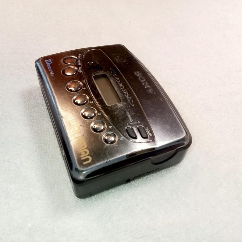 Working Cassette Player ,sony Walkman WM-FX451, Portable Cassette ...