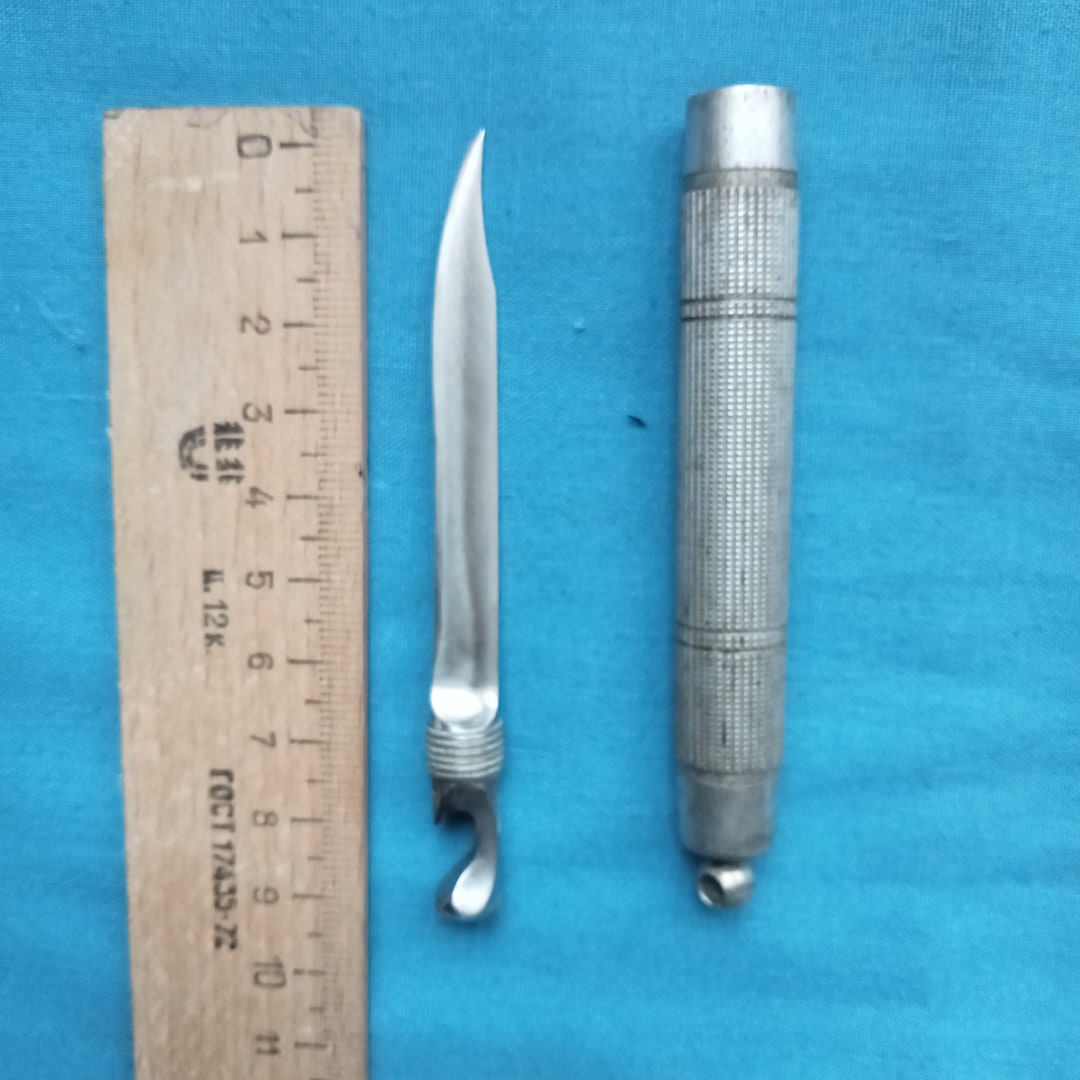 Soviet Knife-opener,compact,barrel Knife Vintage Folding Pocket Knife ...