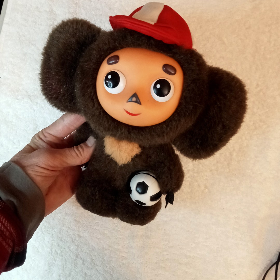 Soviet Cheburashka.vintage Cheburashka Football Player Plush - Etsy