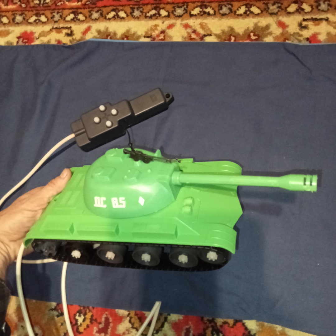 Vintage Toy Soviet Tank With Electromechanical Control of the 90s.an ...