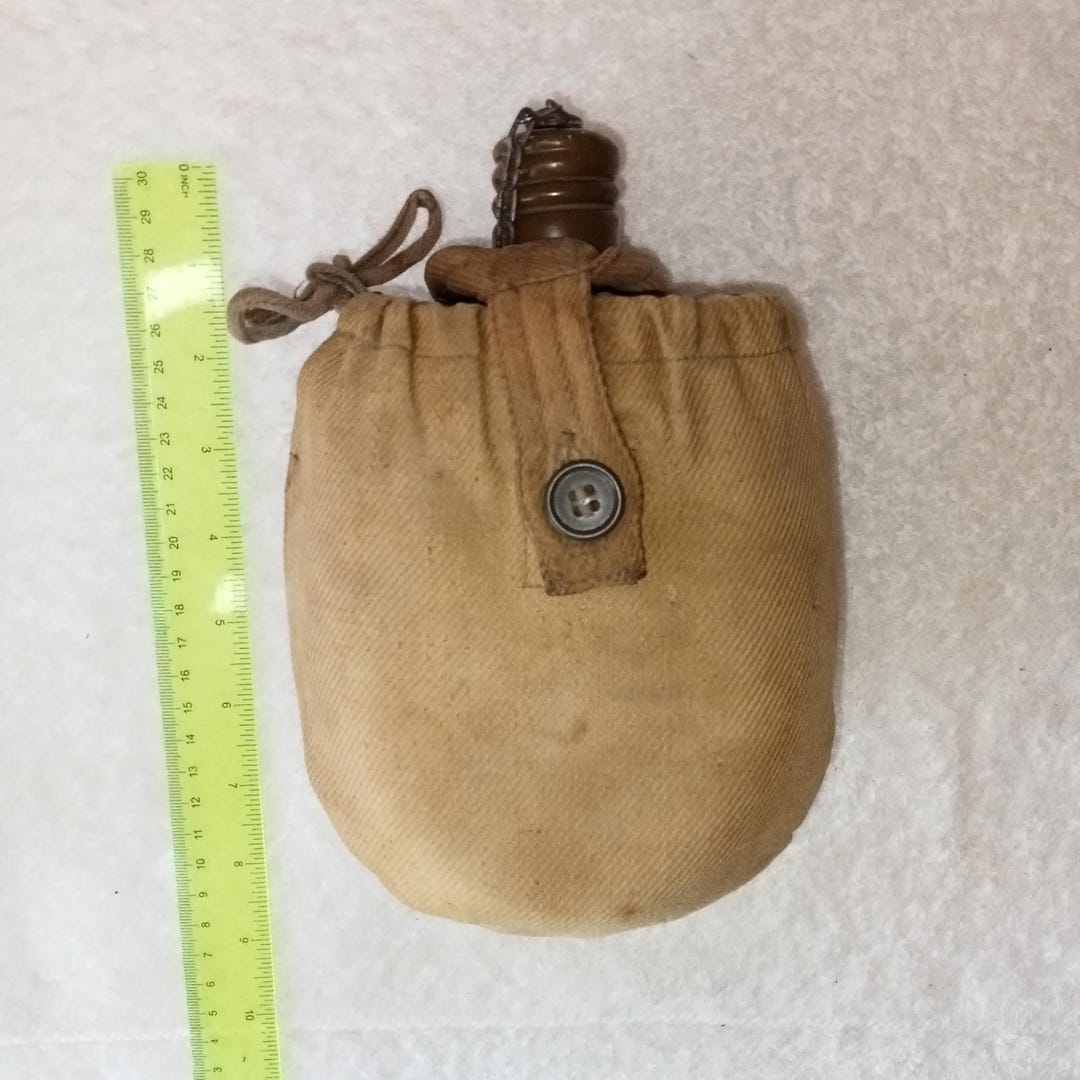 Soviet Military Water Flask,vintage Bottle,original USSR Army Flask 80x ...