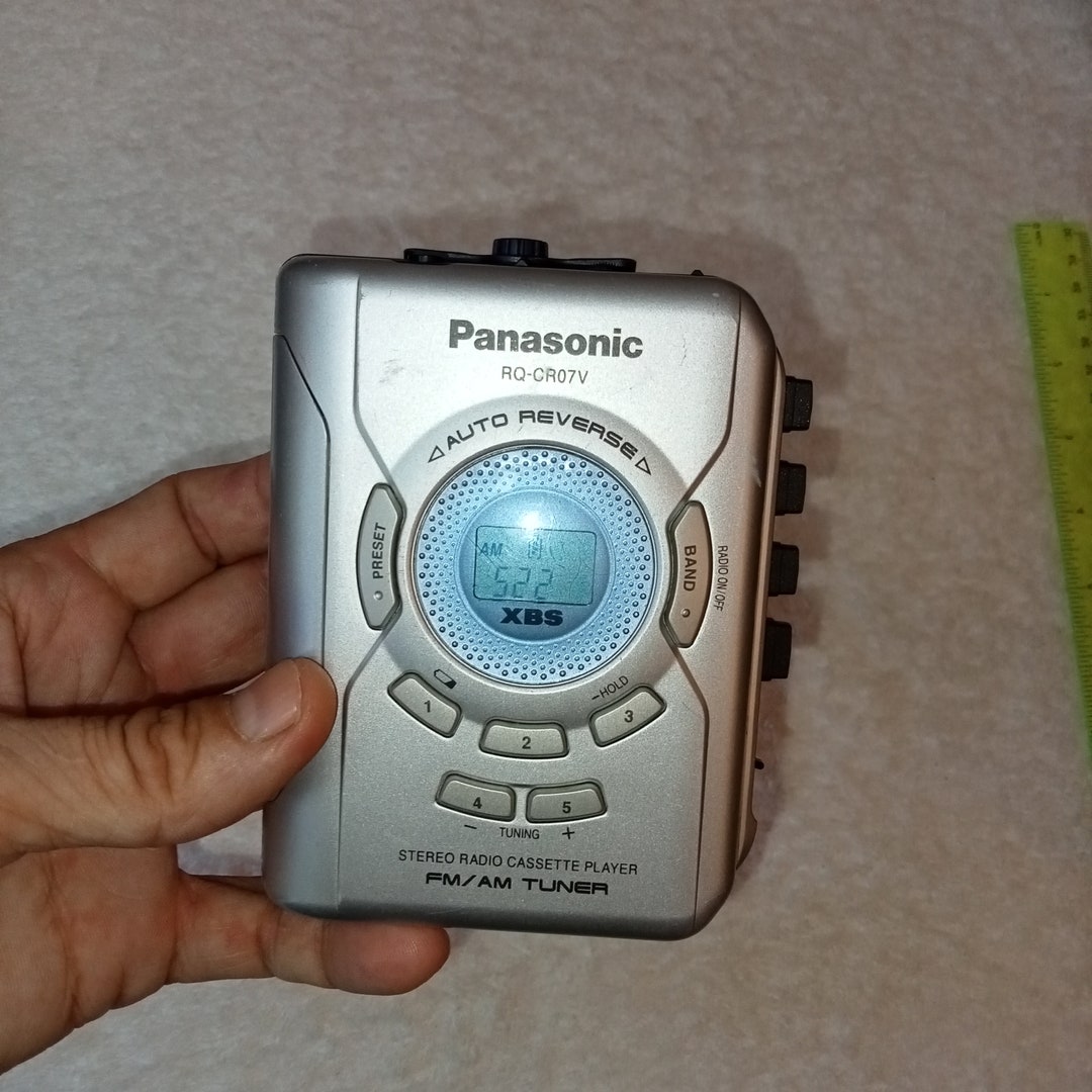 Panasonic RQ-CR07V Working Mini Cassette Recorder, Cassette Player ...