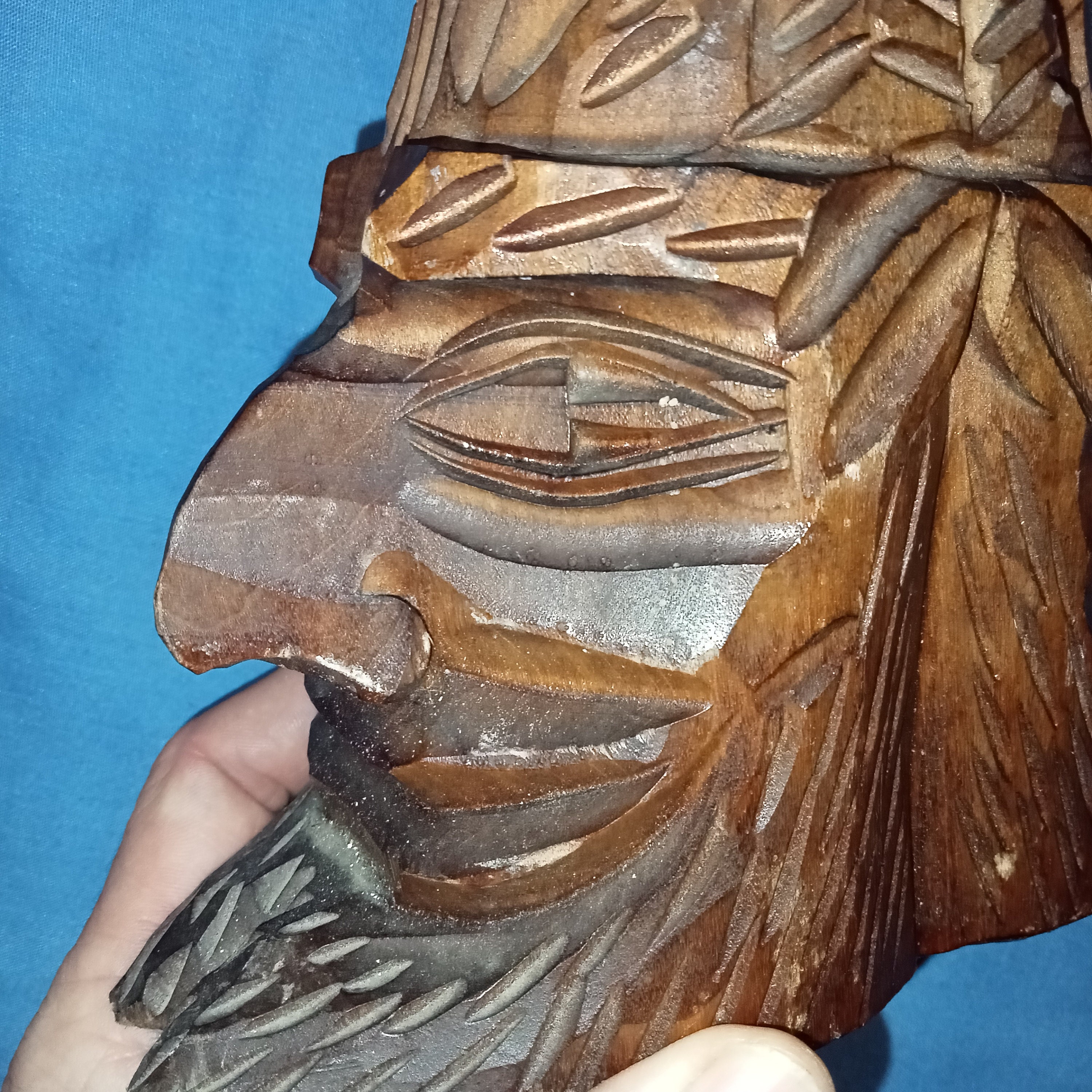 Soviet Wooden Devil Figurine Rare Candlestick USSR 70s Wooden Ashtray ...