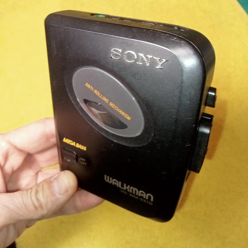 Working Cassette Player ,sony Walkman WM-EX112, Portable Cassette ...