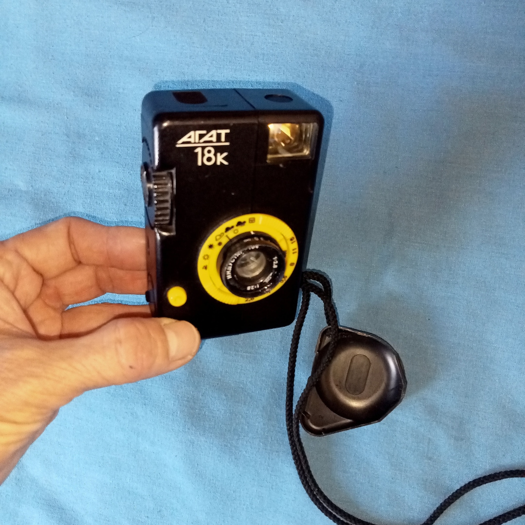 Working Camera Agat Camera 18k. Spy Camera Collectible Soviet Camera ...