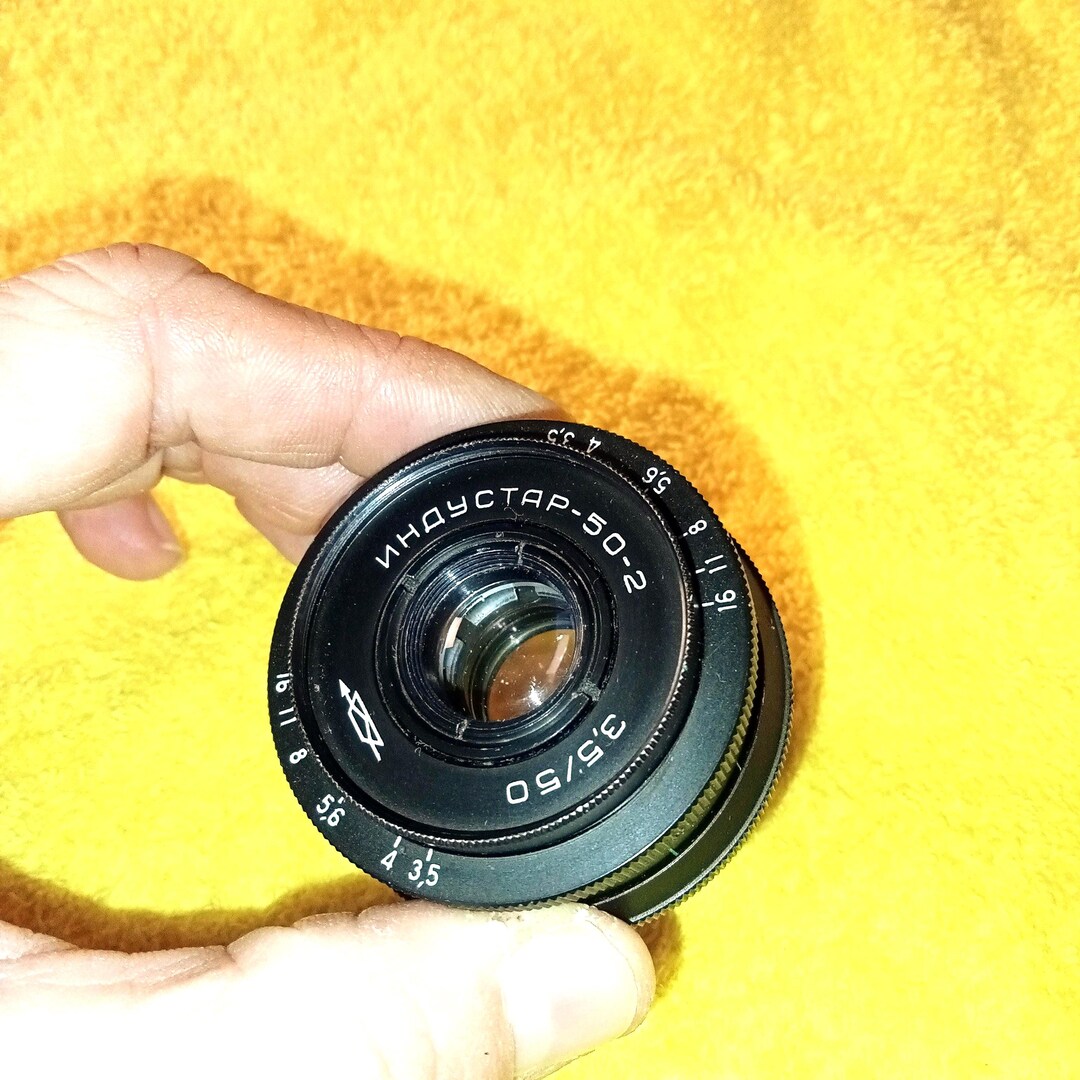 Rare Soviet Lens Industar 50-2, 3.5/50,focal Length: 50mm Aperture F3.5 ...