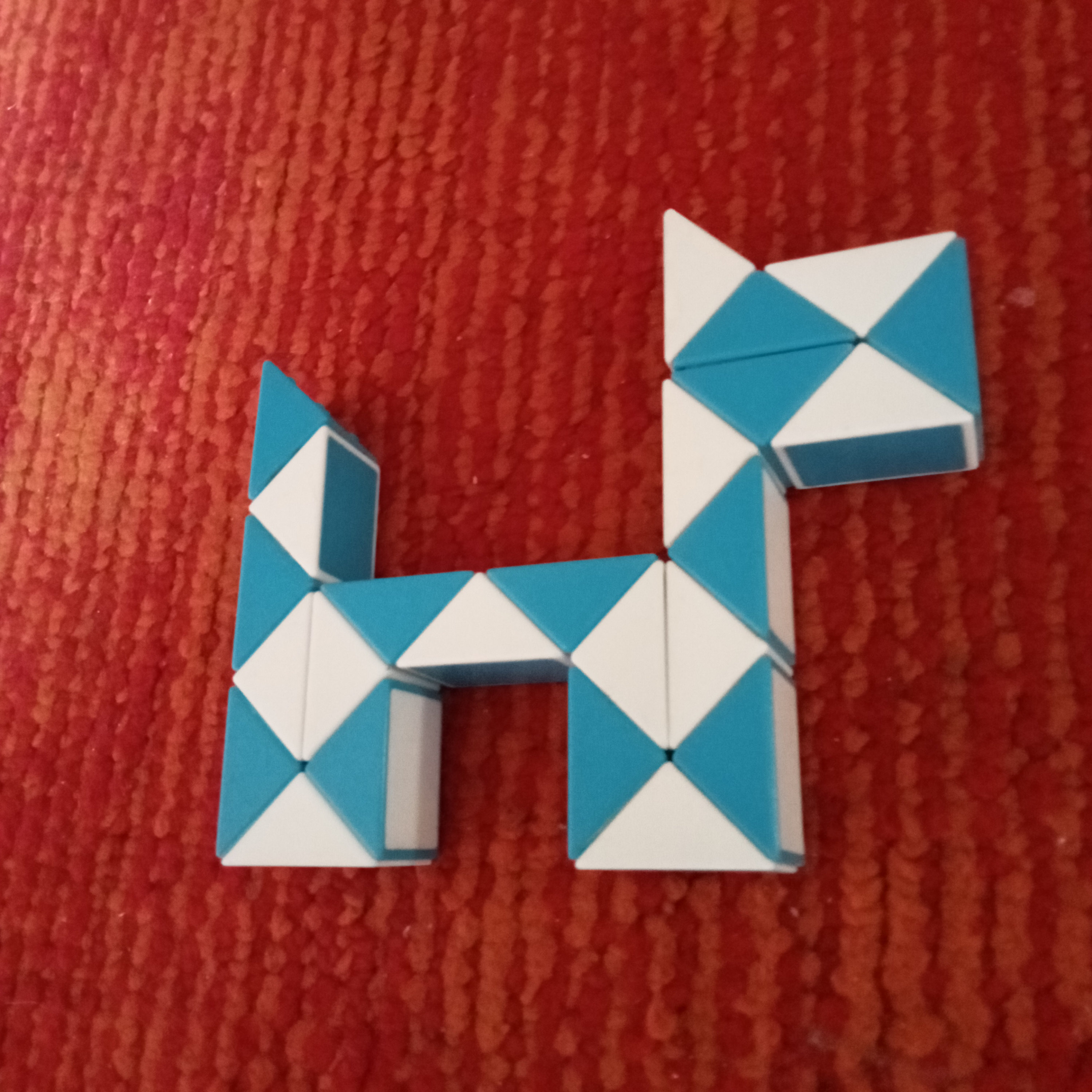 Puzzle Soviet Snake , Vintage Snake Puzzle, Soviet Rubik Snake ...