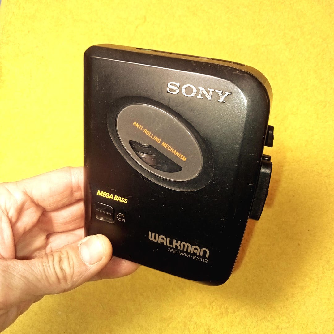 Working Cassette Player ,sony Walkman WM-EX112, Portable Cassette ...