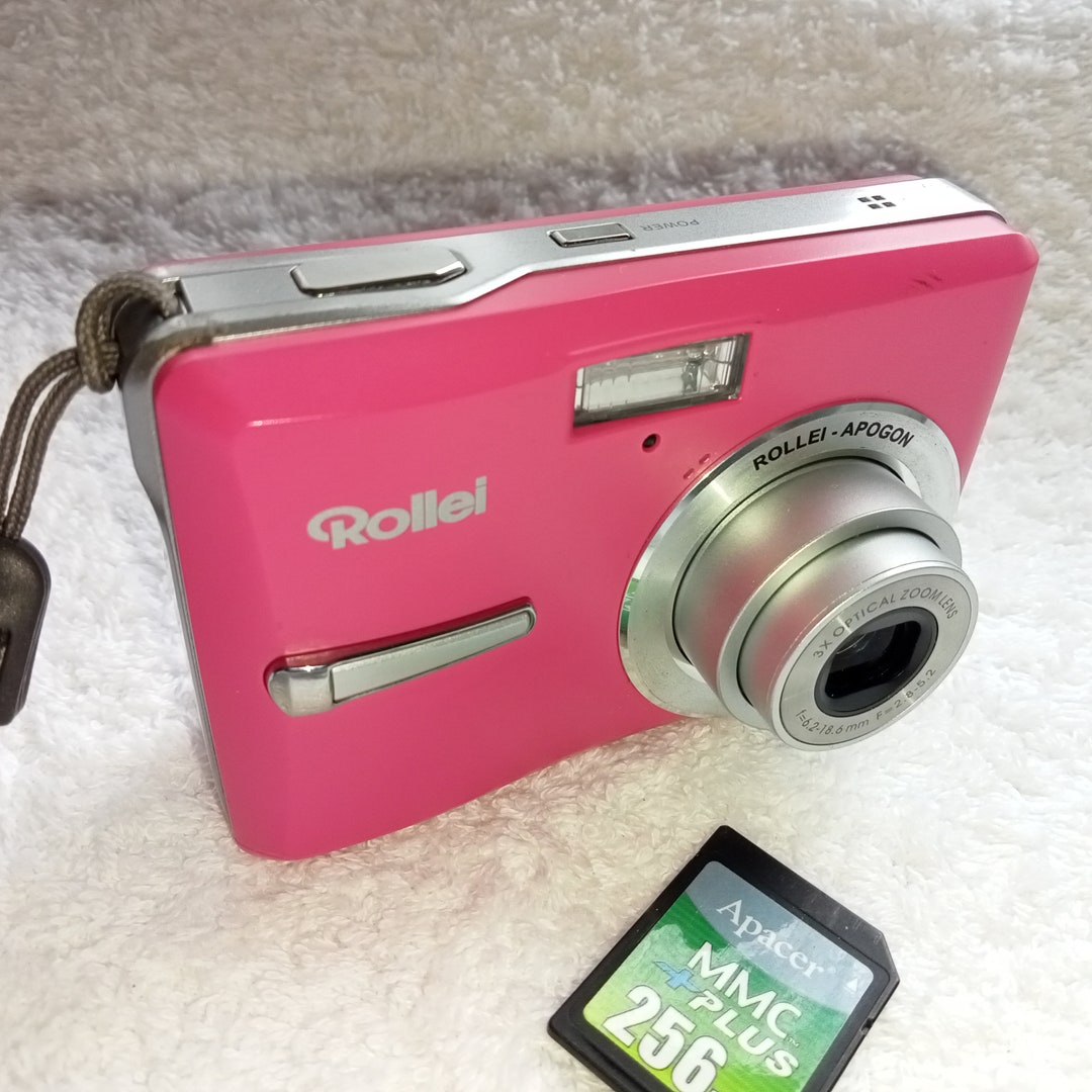 Working Pink Rollei Compactline111 Digital Camera, Vintage Stylish ...
