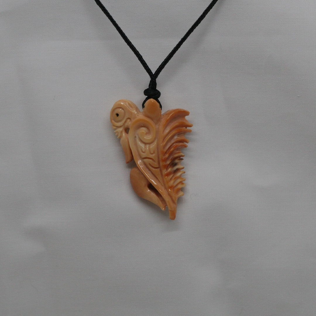 Sea Turtle Tiki Heart Cameo Shell Marquesan Hand Carved Pendant ...