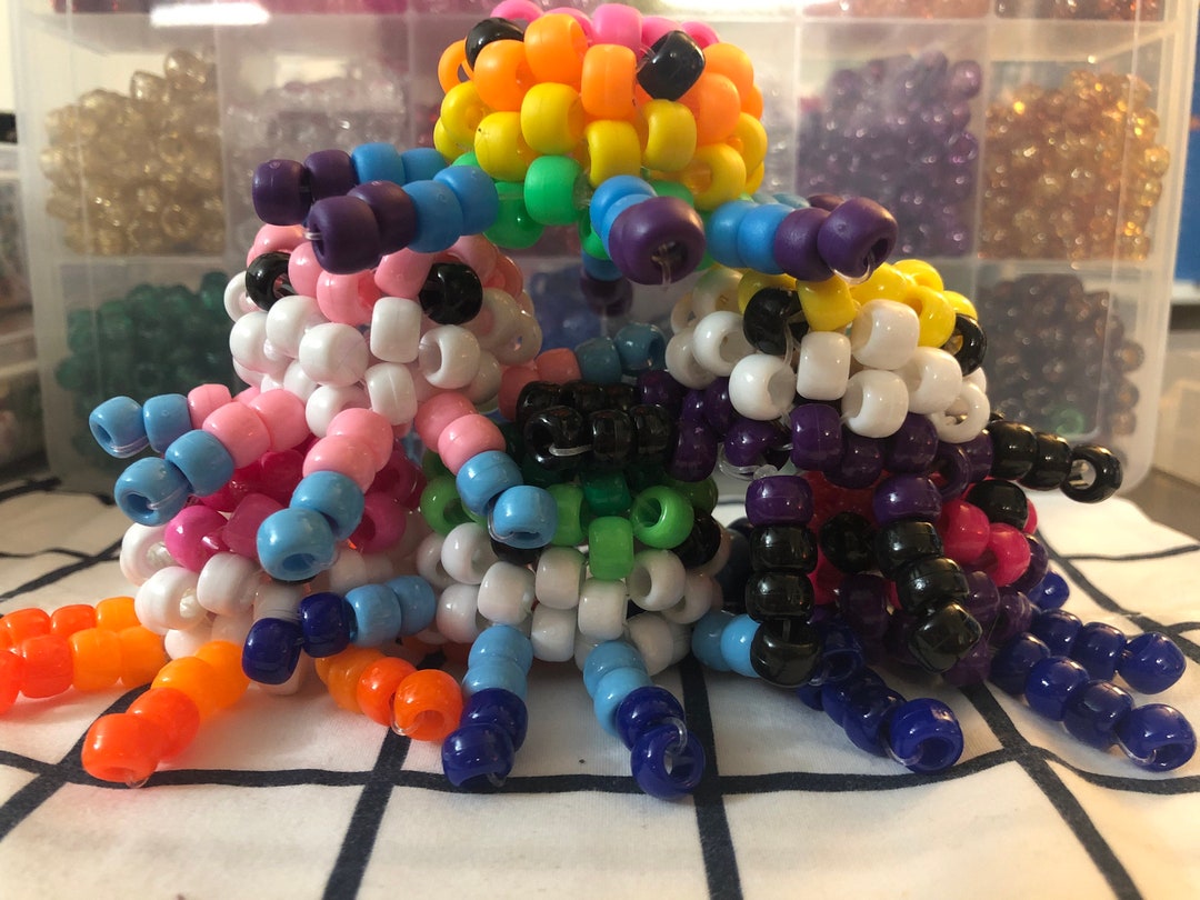 LGBT Pride Kandi Octopus Stim Toy - Etsy