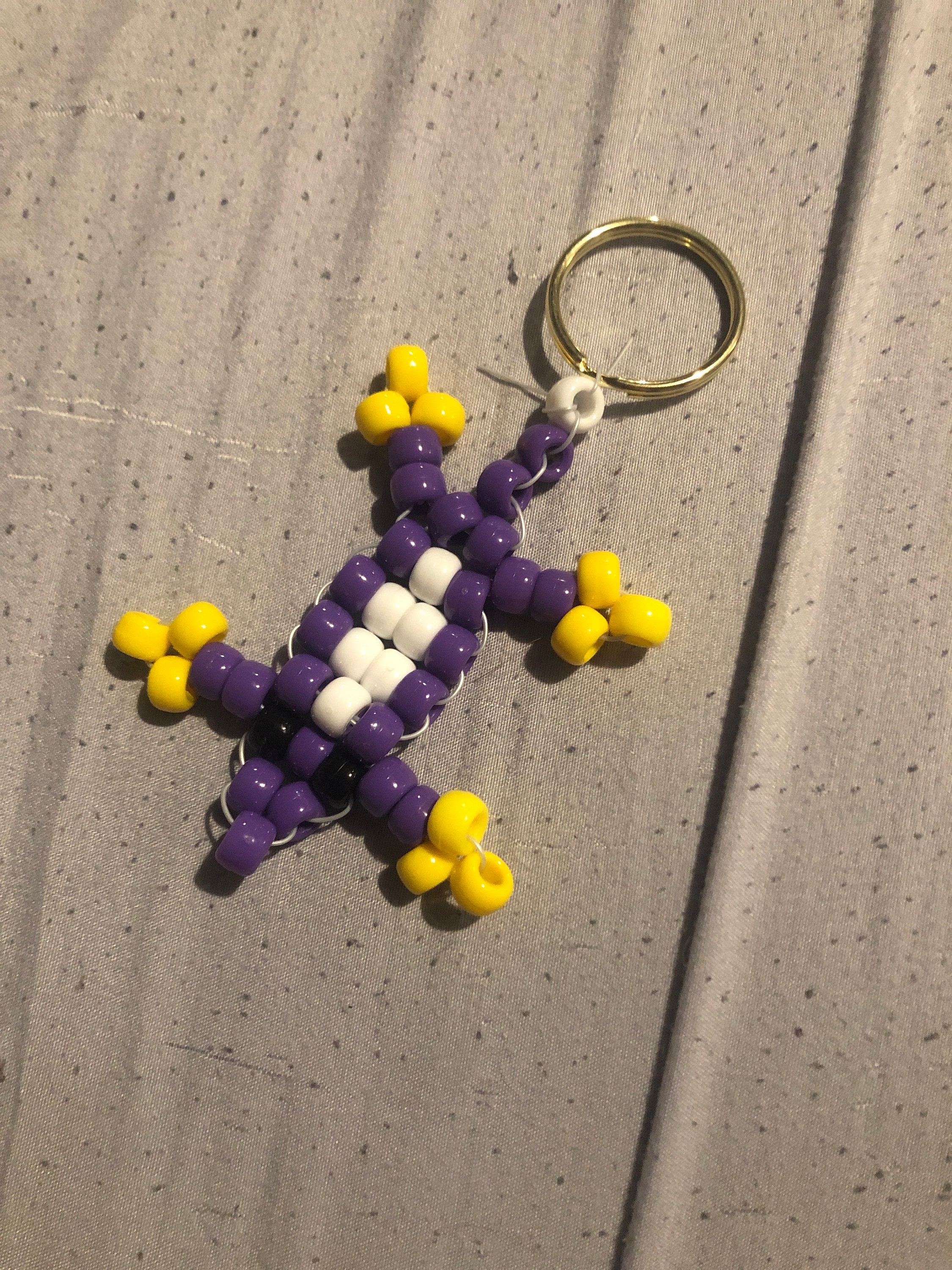 Pony Bead Kandi Animal Keychain Friend - Etsy Canada