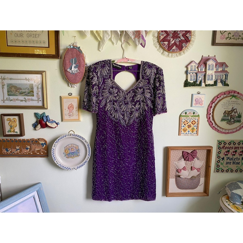 Keyhole Back Dress - Etsy