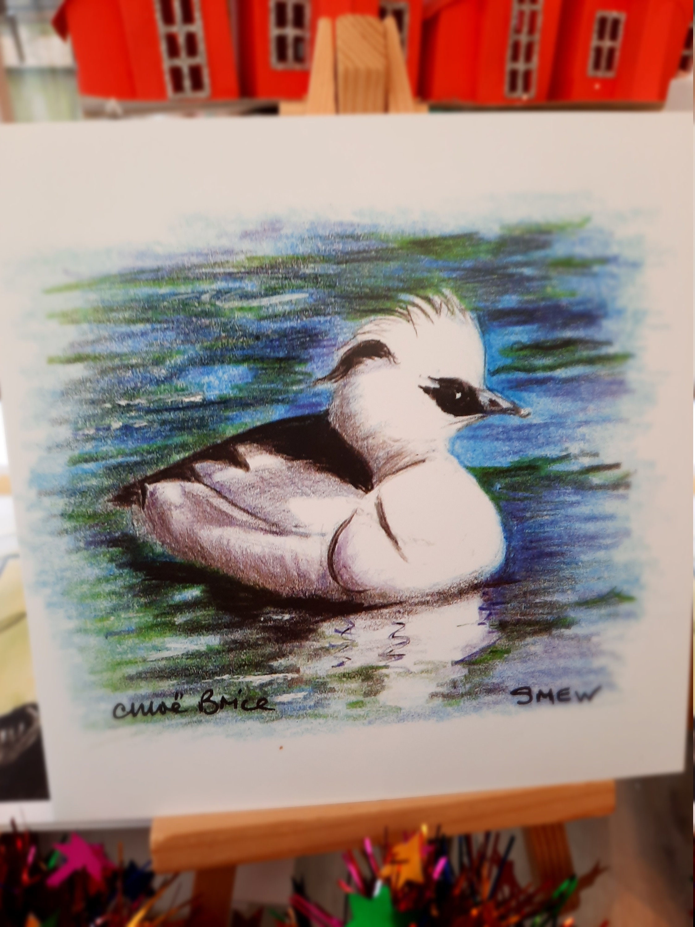 Smew Duck - Etsy