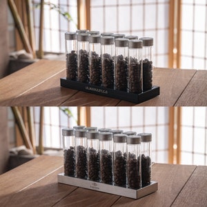 12 Tubes Aluminum 20/25g Coffee Bean Storage Tubes W Degas Valve - Etsy