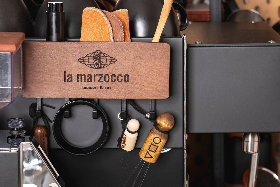 Magnetic Espresso Machine Side Rack Wood and Plastic W - Etsy