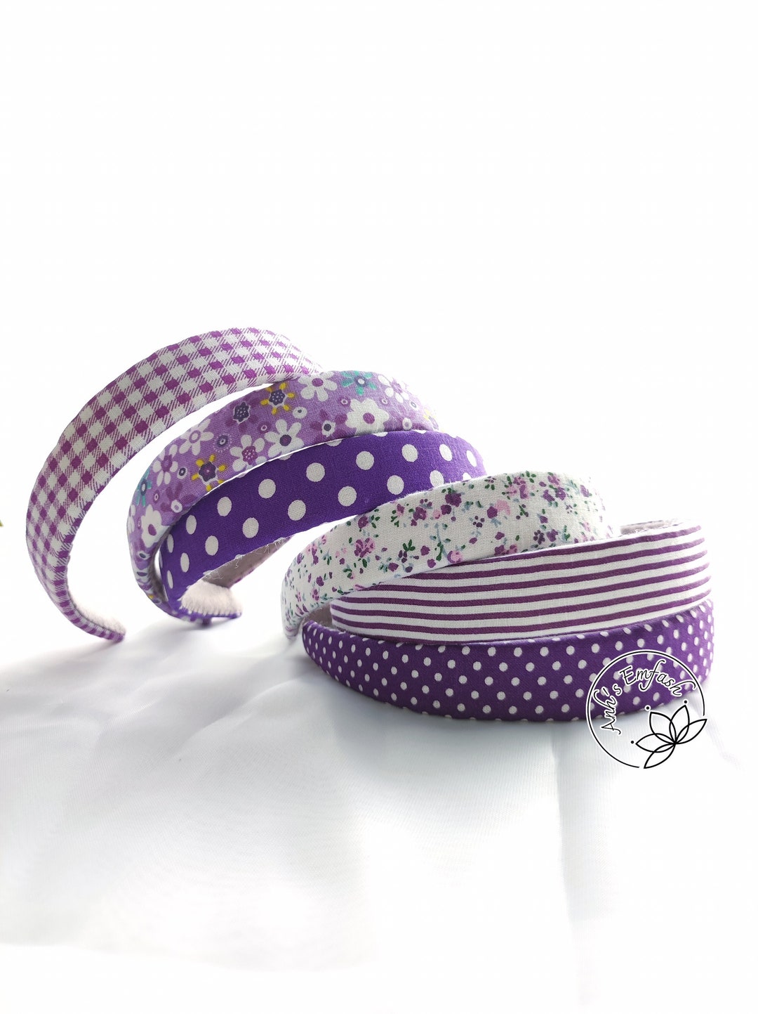 Floral Headband, Handmade Headband, Fabric Headbands, Woman Hair ...