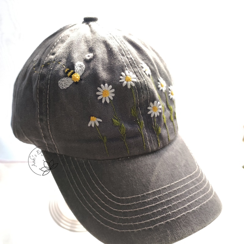 Flower Baseball Cap - Etsy