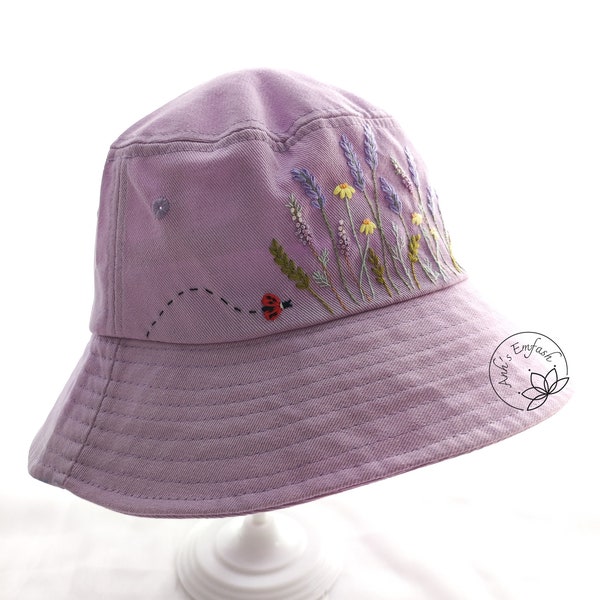 Lavender Straw Hat Etsy