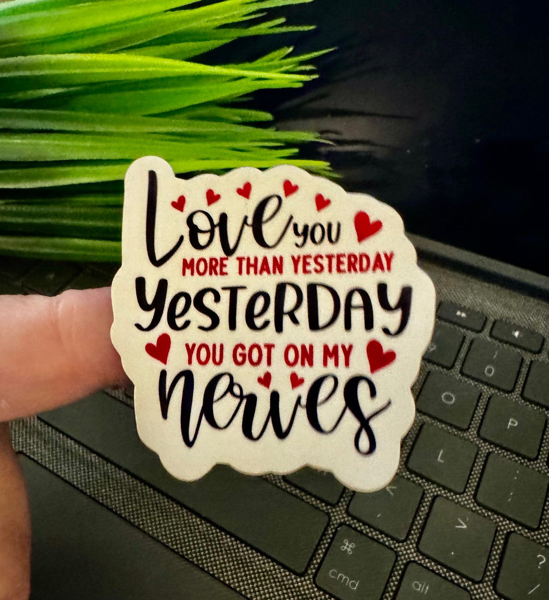 Funny Sticker for Laptop, Phone, Water Bottles, Tumblers, Coffee Cups ...