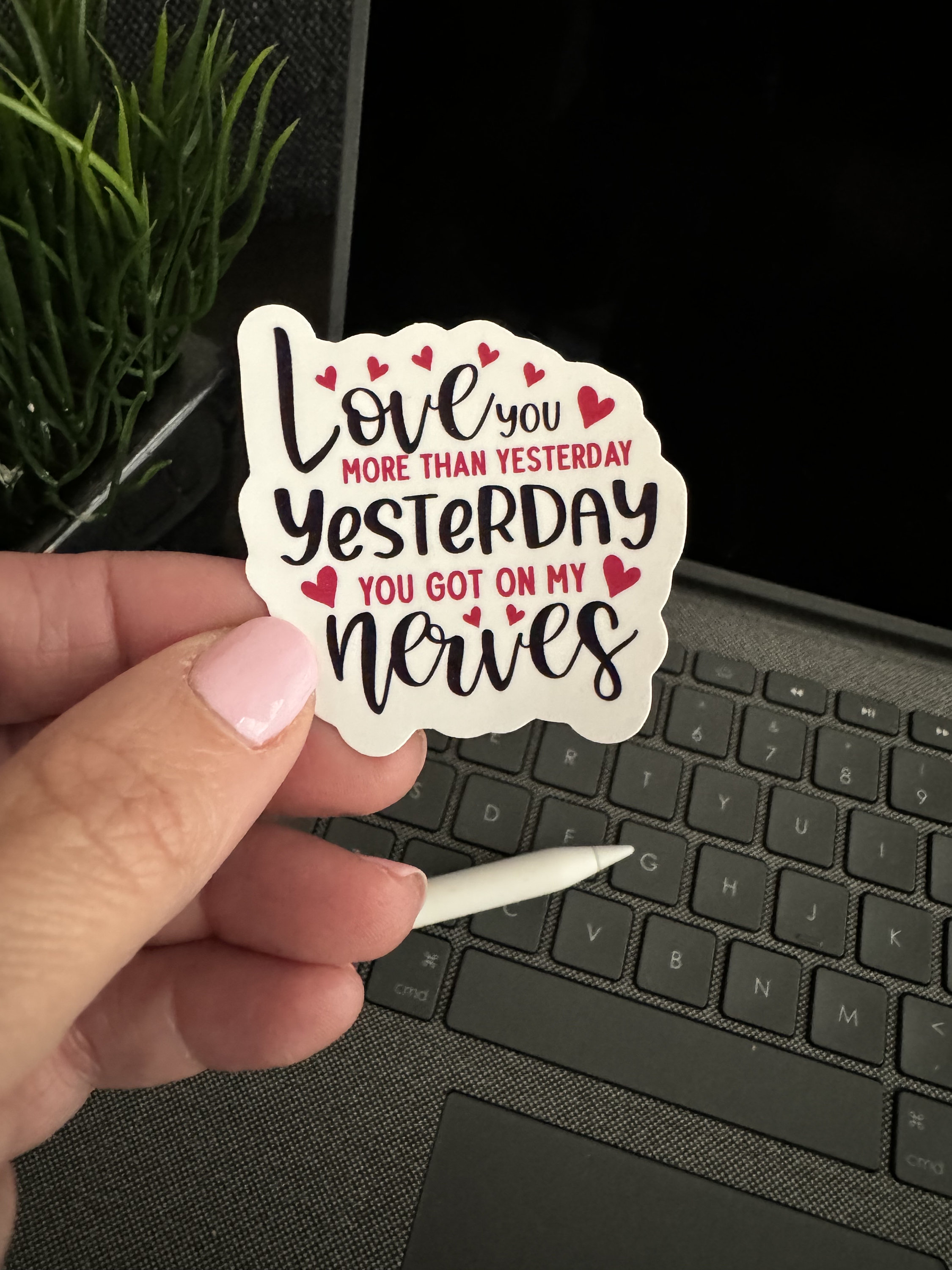 Funny Sticker for Laptop, Phone, Water Bottles, Tumblers, Coffee Cups ...