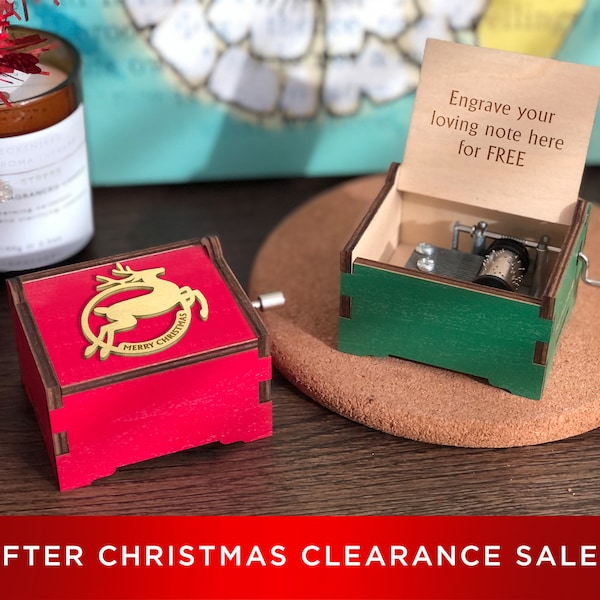 Christmas Music Boxes - Etsy