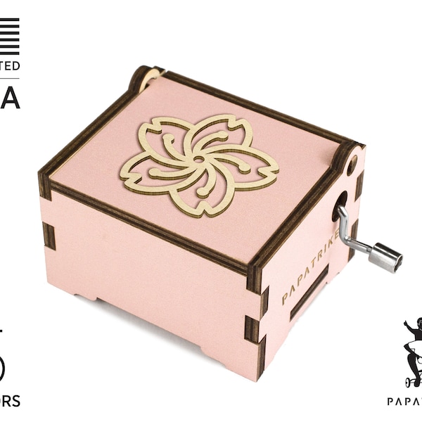 Cherry Blossom Music Box - Etsy