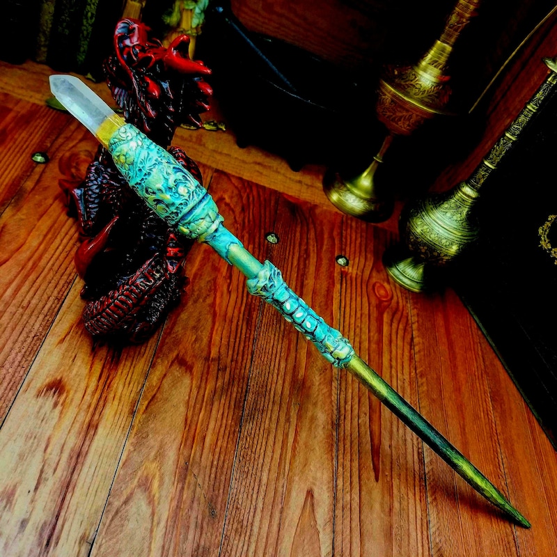 Wiccan Wand - Etsy