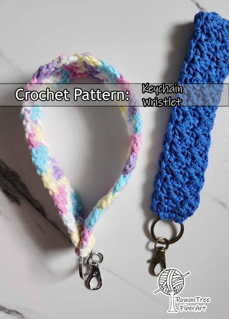 Keychain Wristlet Crochet Pattern - Etsy