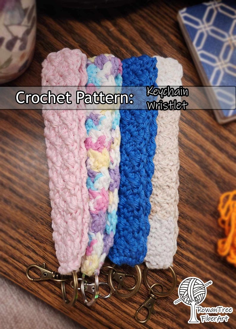 Keychain Wristlet Crochet Pattern - Etsy