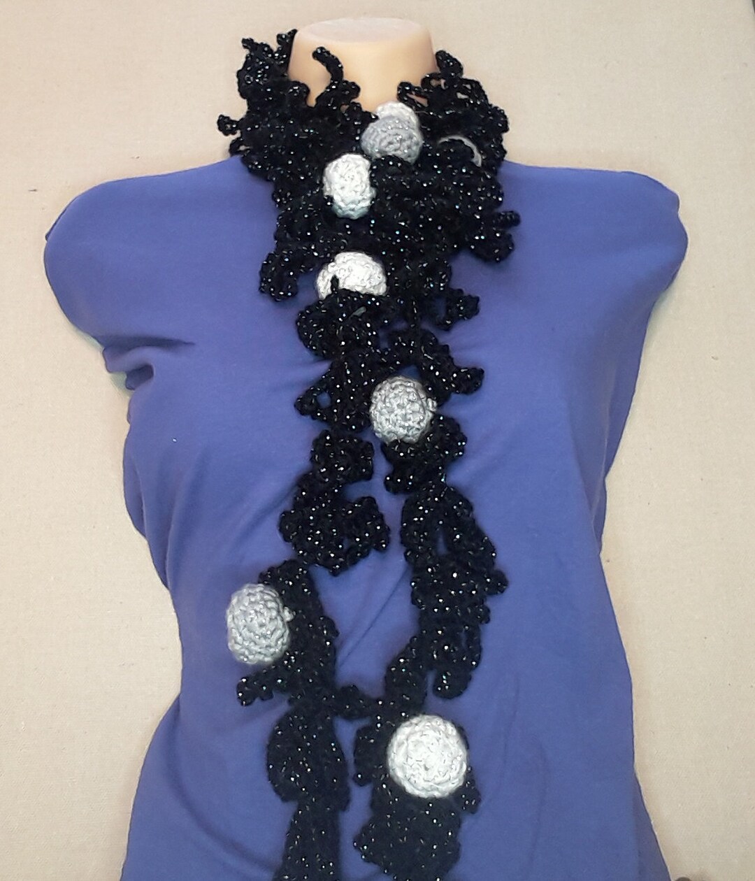 Christmas Nightmare Garland Scarf - Etsy