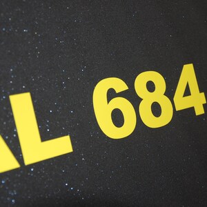 Boat Registration Number Decals. Includes Numbers for Each Side ...