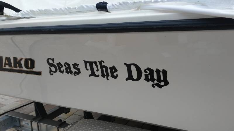 Custom Boat Decals. Boat Names and Hailing Ports. Excellent - Etsy