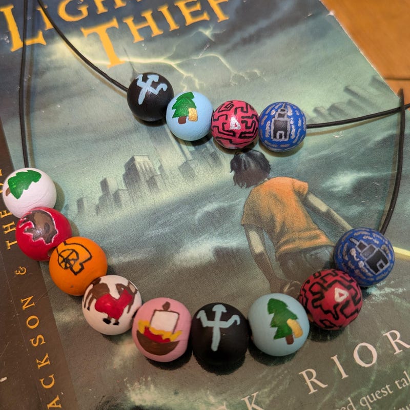 Percy Jackson Necklace - Etsy